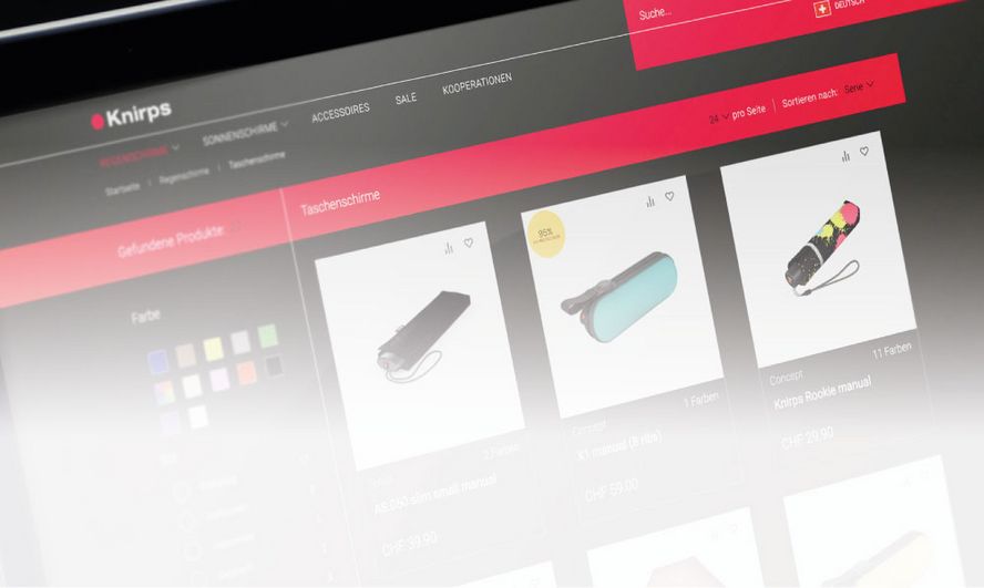 B2B-Werbeschirme | Strotz AG